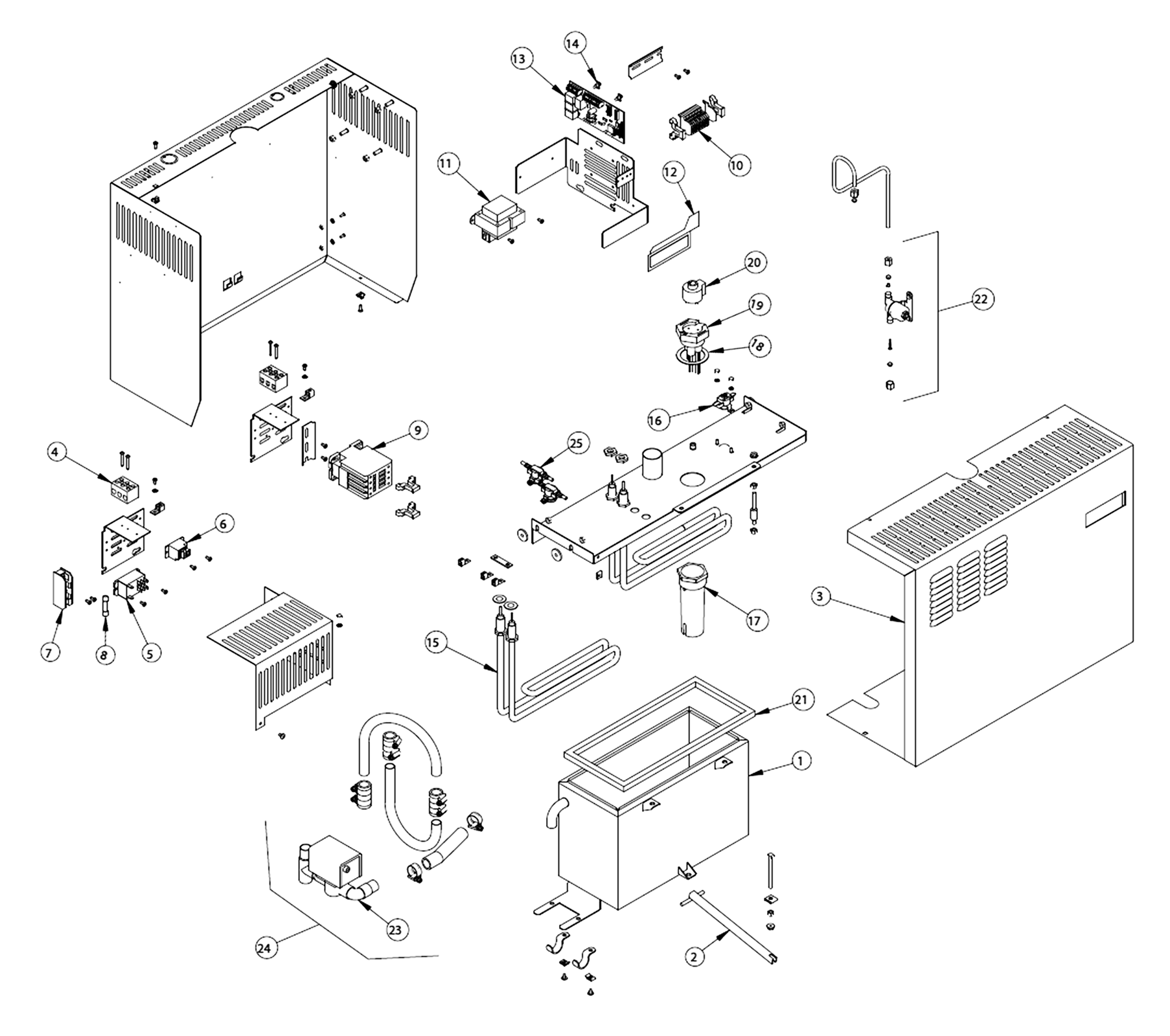 AprilAire 1150 Steam Humidifier - Steam - Humidifiers